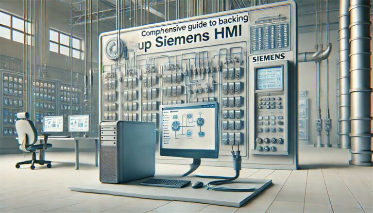 Comprehensive Guide to Backing Up Your Siemens HMI: ProSave and Beyond ...
